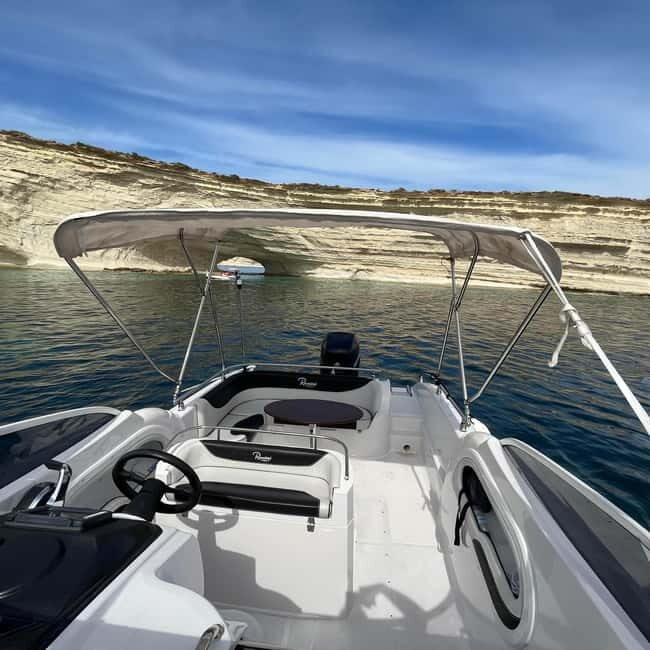 Private Boat Charter  Malta South Coast Swim & Snorkel - Key Points