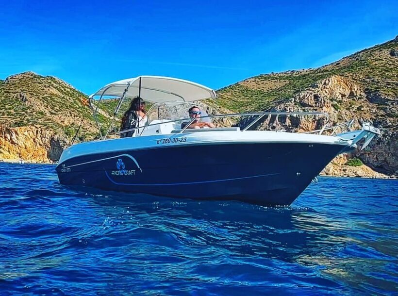 Private Boat Denia and Javea coast. Half Day - The Itinerary in Detail