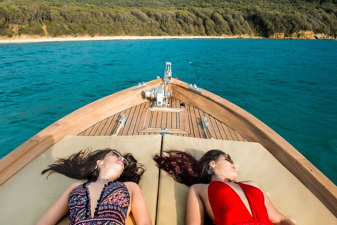 Private Boat Excursion With Lunch or Aperitif to the Calette Di Scarlino - Key Points