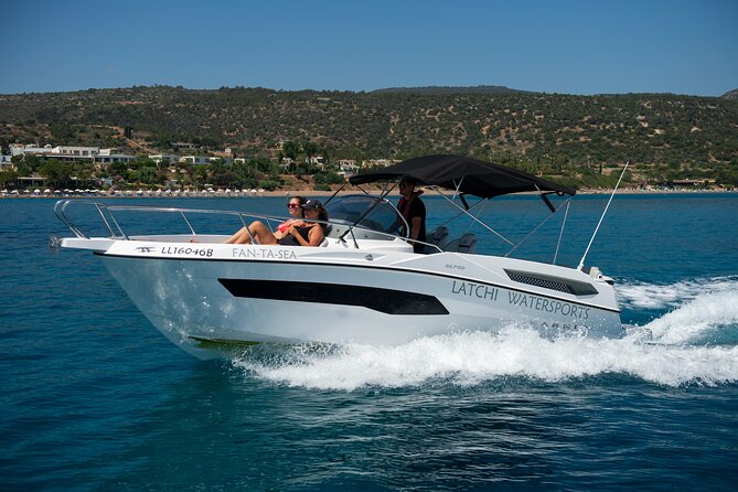 Private Boat-Karnic SL702- With Cabin in Latchi With Free Driver - Inclusions and Key Details