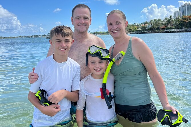 Private Boat Tour Adventure in Miami Celeb Homes, Snorkeling, Fun - The Sum Up