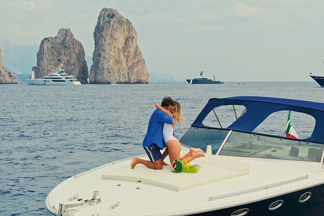 Private Boat Tour With Free Bar and Snack in Capri Italy - Exploring the Amenities: Comfort and Convenience Onboard