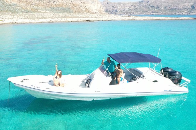 Private Boat Trip Kissamos Balos (Price per Group - up to 10 People) - Balos Lagoon
