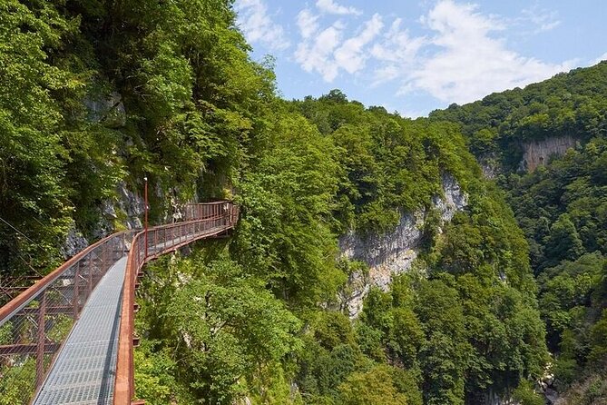 Private Canyon &Cave Tour From Batumi(Martvili,Okatse,Prometheus) - Discovering Okatse Canyon