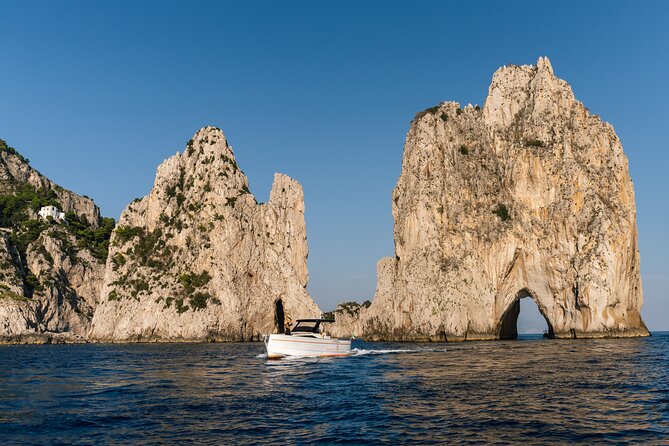 Private Capri Boat Tour in a Luxury Gozzo Apreamare 35ft - Key Points