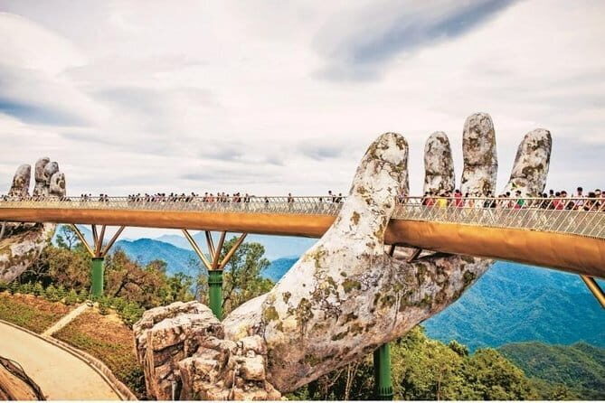 Private Car to Golden Bridge & Marble mountain From Hoi An/Danang - The Sum Up