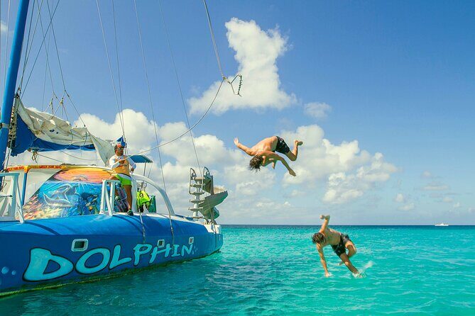 Private Catamaran Adventure Cruise with Rope Swing and Water Slide - Key Points