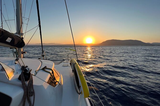 Private CATAMARAN Daytrip - Lindos/ Rhodos With Lunch and Drinks - Stunning Views of Ancient Lindos