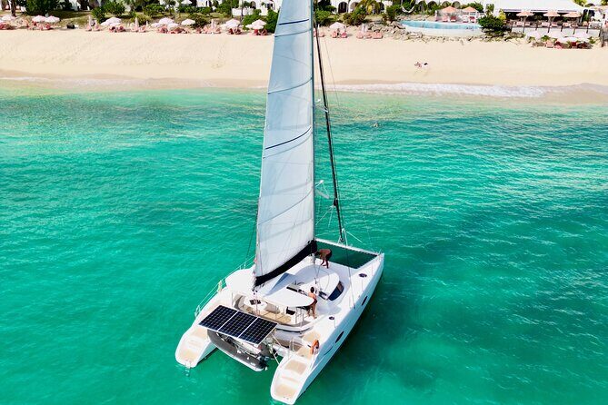 Private Catamaran Excursion in Anguilla with its Turquoise Waters - Key Points