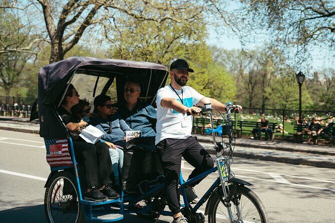 Private Central Park Guided Pedicab Tour - Key Points