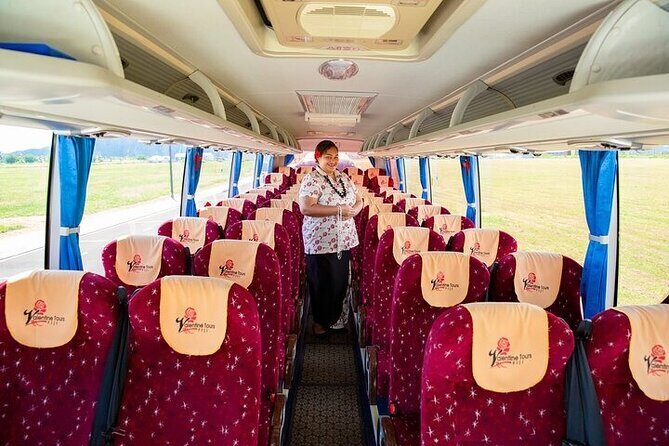 Private Charter Luxury Bus From Nadi Airport to Coral Coast Area - Key Points