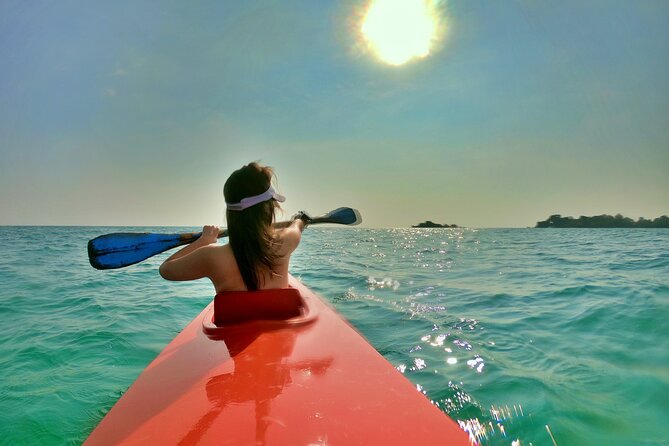 [PRIVATE CHARTER] SEA-KAYAKING along HALF-MOON BAY & SUNSET DRIFTING & DINNER - Key Points