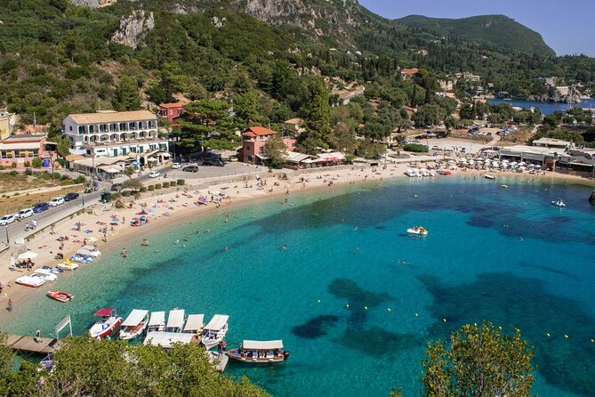 Private Corfu Tour- Glyfada & Paleokastritsa Beach - Transportation and Services Provided