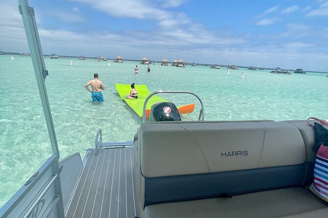 Private Crab Island Pontoon Charter With Inflatables - Tips for a Memorable Trip