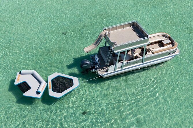 Private Crab Island Tour with Inflatables and Slide - The Experience in Detail