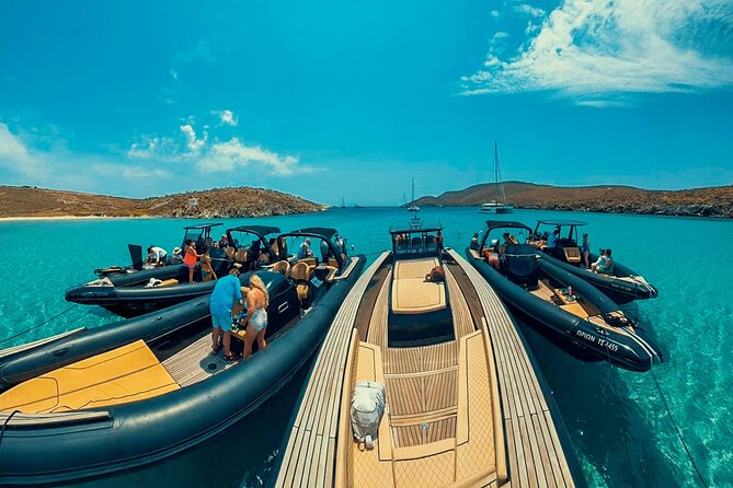 Private Cruise: PAROS  DELOS  RHENIA - MYKONOS - The Sum Up