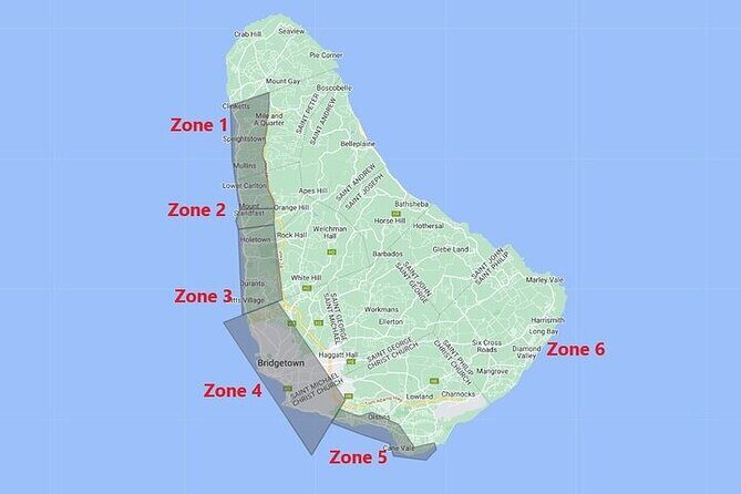 Private Cruise Port transfer in Barbados - Key Points