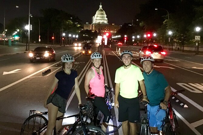 Private DC Monuments at Night Bike Tour - FAQ