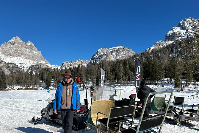 Private Dolomites Winter Day Tour From Venice - Cortina, Lake Braies, San Candido, and Mountain Elmo