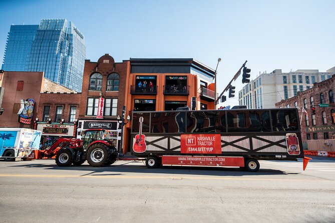 Private Downtown Nashville Party Tractor Tour 21+ Only! - Featured Tour Highlights
