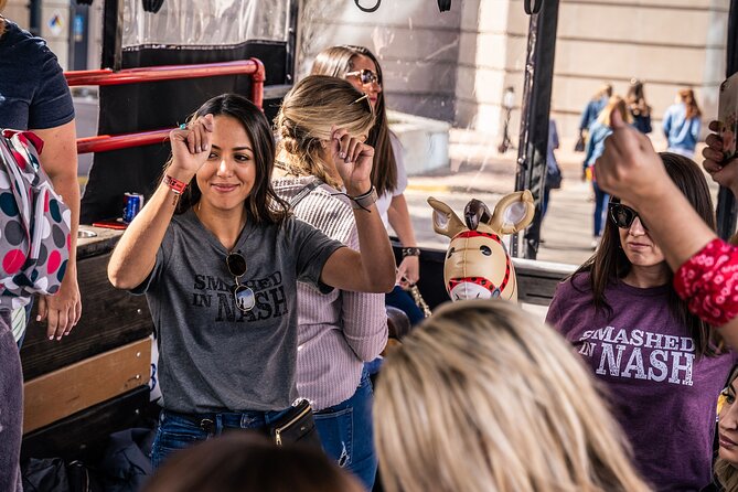 Private Downtown Nashville Party Tractor Tour 21+ Only! - Onboard Entertainment and Amenities