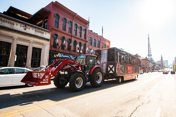 Private Downtown Nashville Party Tractor Tour 21+ Only! - Unique Celebration Options