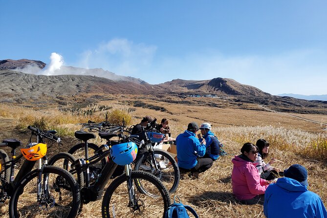 Private E-Mtb Guided Cycling Around Mt. Aso Volcano & Grasslands - Meeting Point and Pickup Options