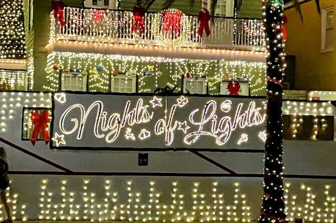 Private Electric Golf Cart Nights of Lights Tour up to 12 people - Discover St. Augustine’s Nights of Lights from a New Perspective