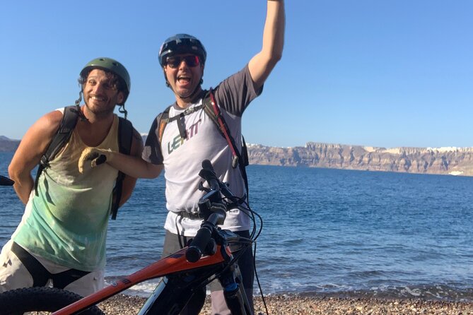 Private Electric Mountain Bike Experience and Tour in Santorini - Included Equipment and Gear