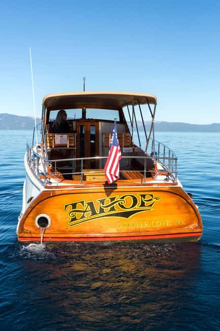 Private Emerald Bay, Lake Tahoe Cruise with Captain - Key Points