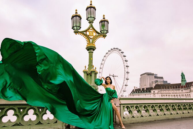 Private Epic Flying Dress Photoshoot in London - Who Will Love This Experience?