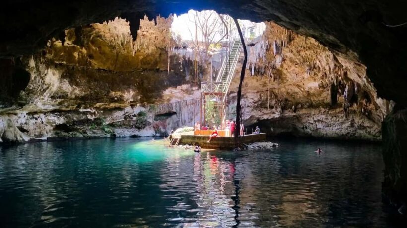 Private Excursion to Cenote Santa Barbara Homun with Transportation - Key Points