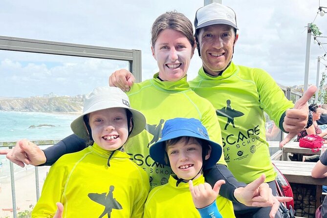 Private Family / Small-Group Surf Lesson (max. 4) in Newquay. - Pricing Details