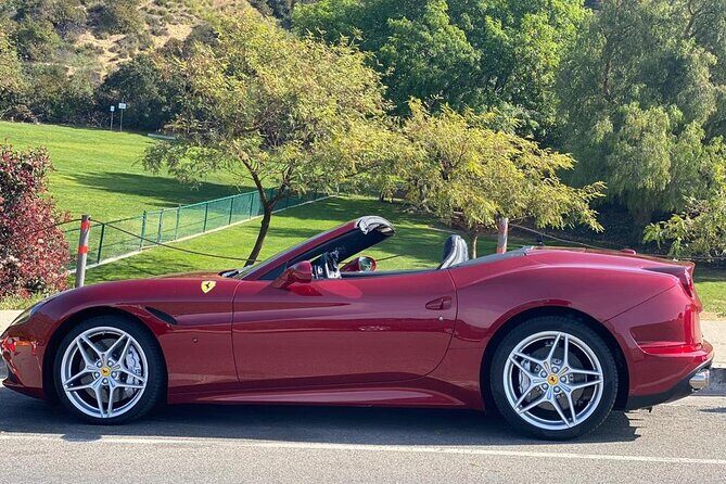 Private Ferrari California T Drive from Hollywood to Sunset Plaza - What to Expect from the Itinerary
