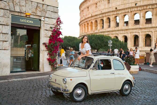 Private Fiat 500 Retro Car Tour With Professional Photoshoot - Exploring Rome in a Vintage Fiat 500