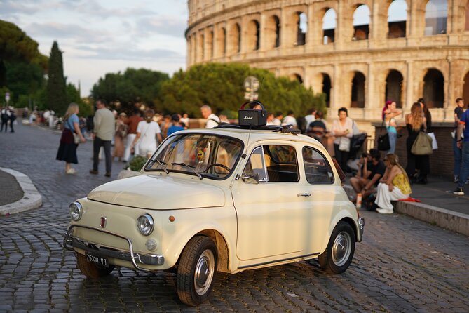 Private Fiat 500 Retro Car Tour With Professional Photoshoot - Professional Photoshoot Experience