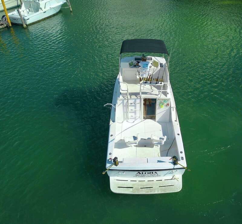 Private fishing charter 31 feet for maximun 6 people - Key Points