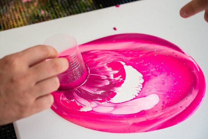 Private Fluid Art Class in Houston - What Is a Fluid Art Class and Why Should You Try It?