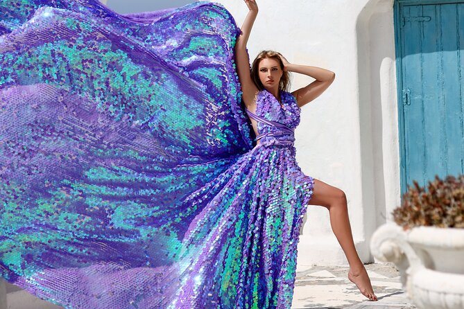 Private Flying Dress Photoshoot in Mikonos - The Sum Up