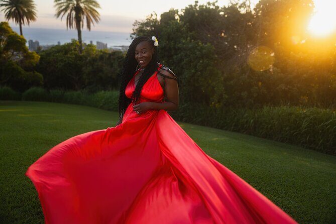 Private Flying Dress Photoshoot With A View - Who Will Love This Experience?