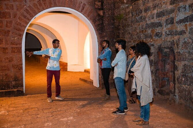 Private Fort Aguada Port and Jail Complex Night Walk - Detailed Breakdown of the Itinerary