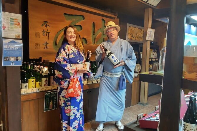Private Fujinomiya Town in Kimono Guided Tour/C-G - Key Points
