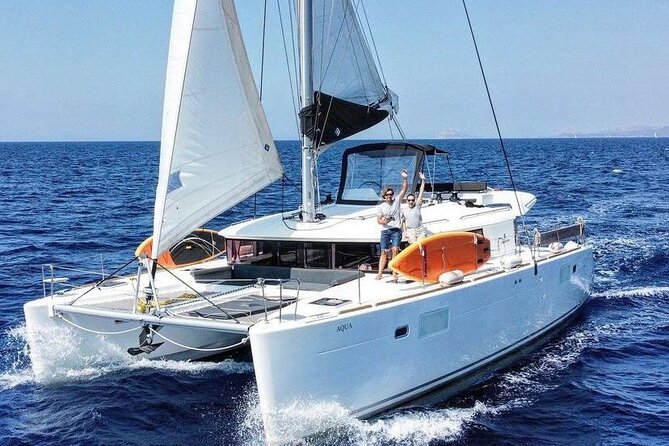 Private Full Day Catamaran Cruise From Paros With Lunch - Since You Asked