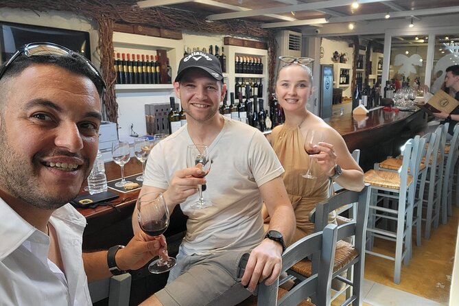 Private Full-Day Santorini Hidden Gems and Wine Experience - Indulging in Santorinis Wine Culture