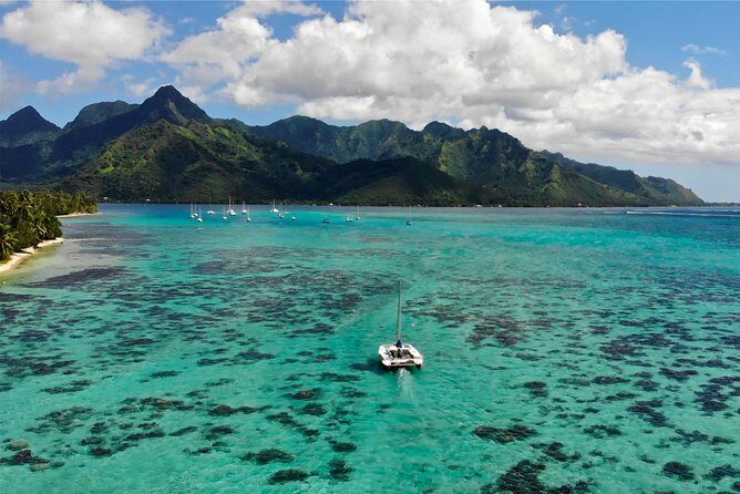 PRIVATE Full Day Tour : Moorea Snorkeling & Sailing on a Catamaran named Taboo - The Full Experience on Moorea’s Waters