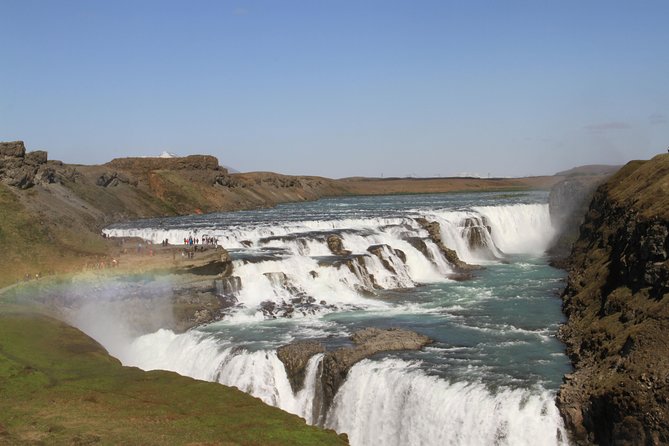 Private Golden Circle and Secret Lagoon Tour From Reykjavik - Marveling at Gullfoss Waterfall