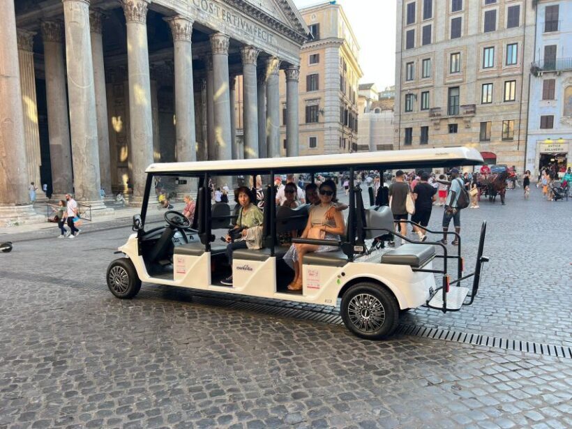 Private golf-cart tour in Rome - Key Points