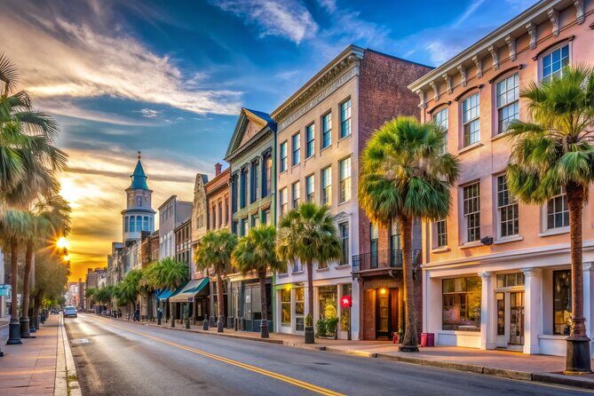 PRIVATE GROUP! Charm of Charleston History and Sights Tour - Architectural Gems: Dock Street Theater and the Old Exchange & Provost Dungeon