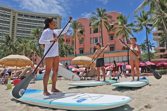 Private Group SUP Duo by Waikiki Beachboys at the Royal - Why This Tour Is a Great Choice