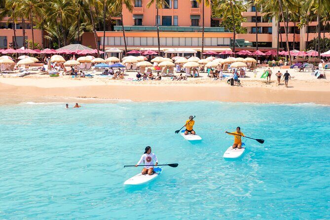 Private Group SUP Trio by Waikiki Beachboys at the Royal - The Setting and Location
